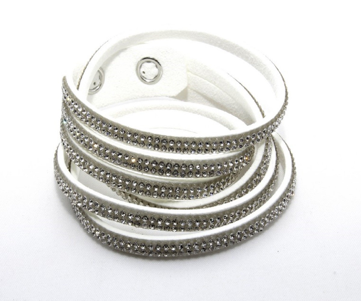 Bracelet strass blanc - itisbijoux.fr